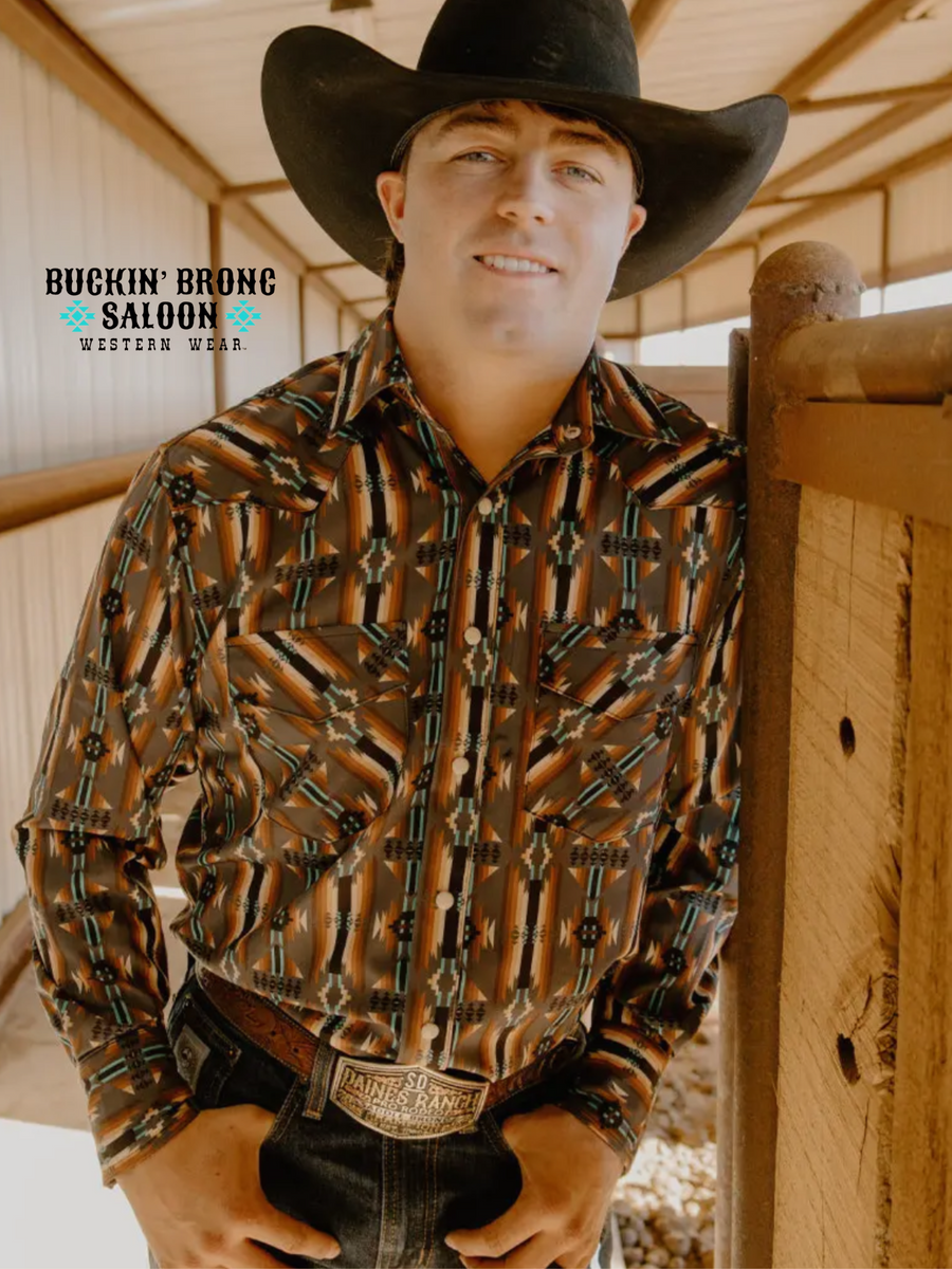 Buffalo Bill Pearlsnap (Men’s) – Buckin’ Bronc Saloon